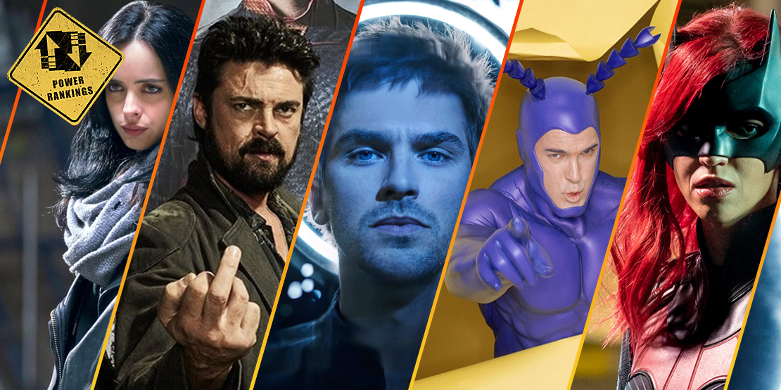 Power Rankings: Live Action Superhero Shows - ScreenAge Wasteland