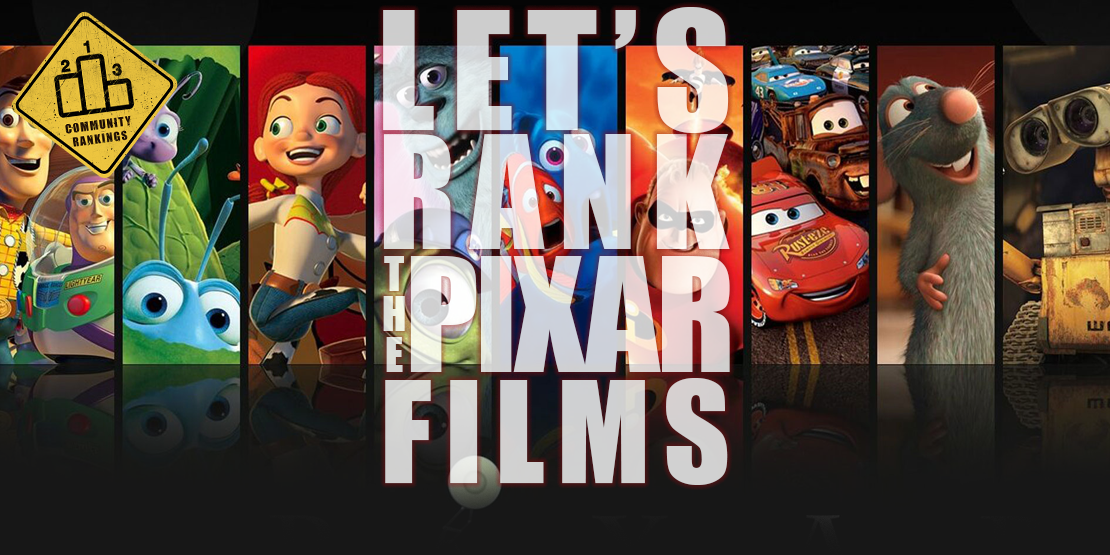 Collab Reminder: Pixar Film Rankings Due This Friday! - ScreenAge Wasteland